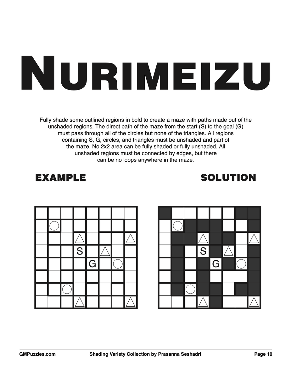 Shading Variety Collection – Grandmaster Puzzles